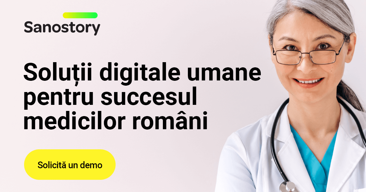 Platformă Medici și Pacienți Moderni, Web Design Medical | Sanostory